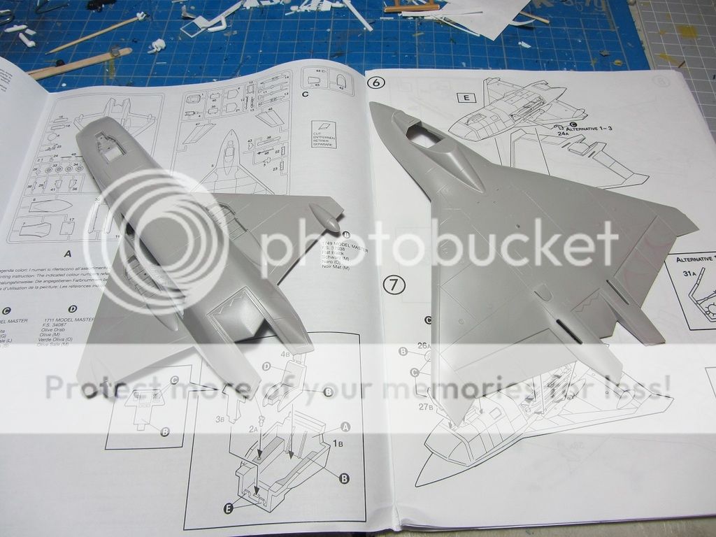 DONE Italeri 1/72 Boeing X-32 JSF prototype - Prototypes, Experimentals ...